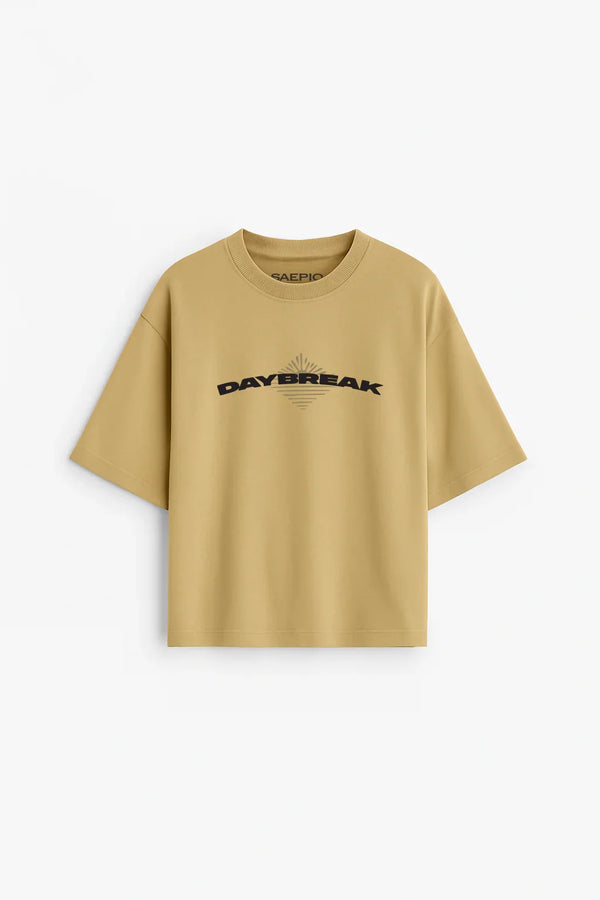 DAYBREAK TSHIRT BEIGE – SAEPIO